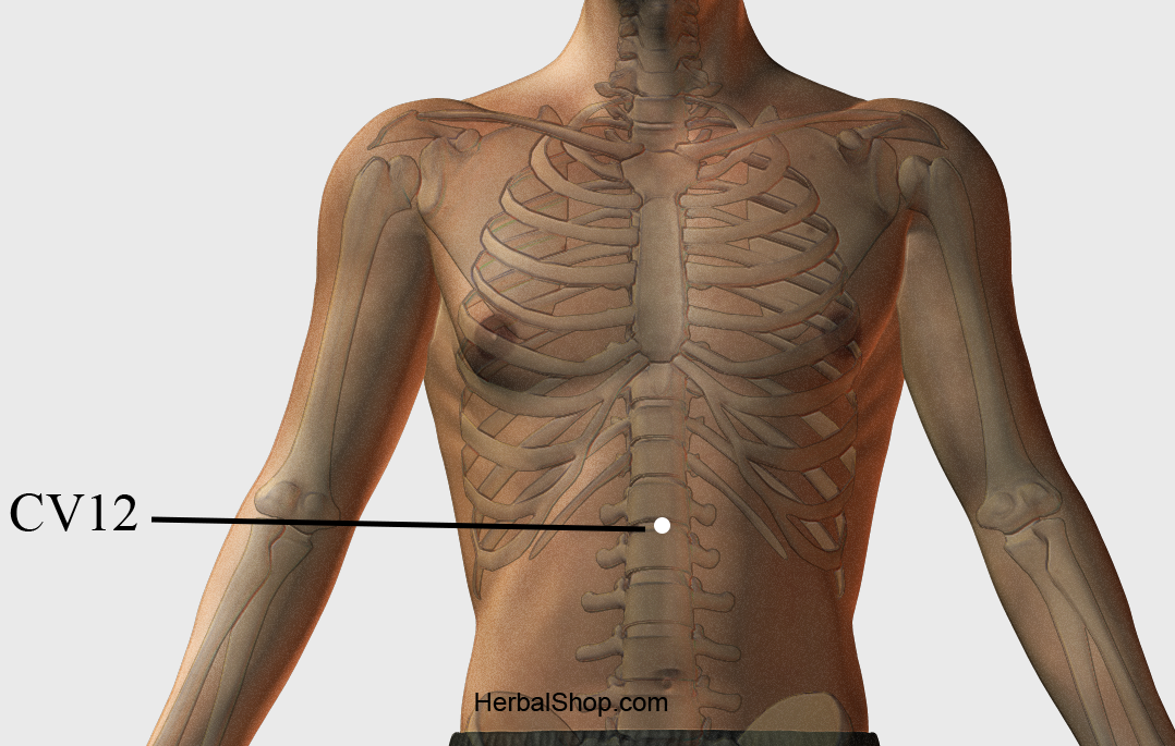 CV 12 Zhongwan An Acupuncture Point In The Meridian Na Samim CV 12 Zhongwan An Acupuncture Point In The Meridian Na Samim