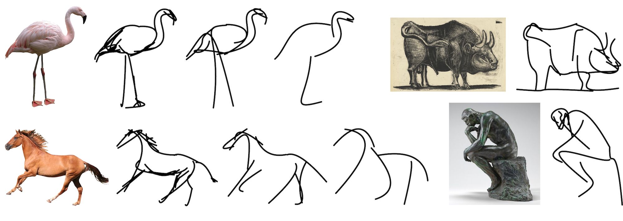 CLIPasso - Semantically-Aware Object Sketching - samim CLIPasso - Semantically-Aware Object Sketching - samim